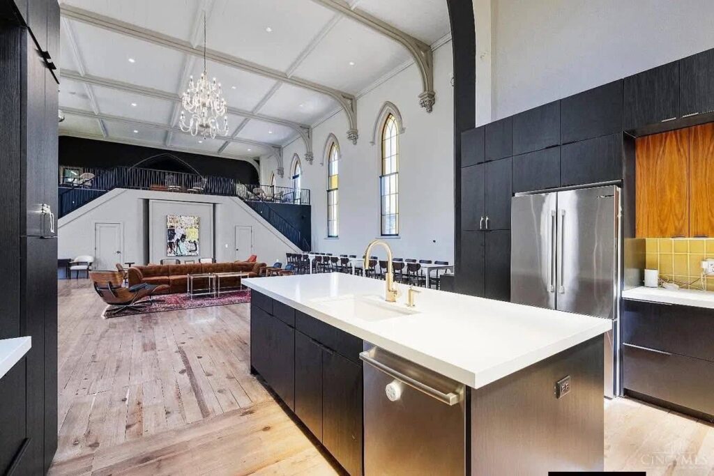 Historic Gothic Revival Church-Converted Luxury Home in Cincinnati ...